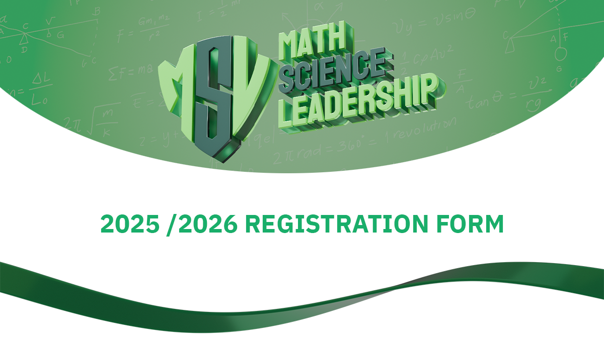 2025/2026 MSL Student Registration Form